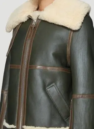 Acne Studios Long Raf Shearling Jacket
