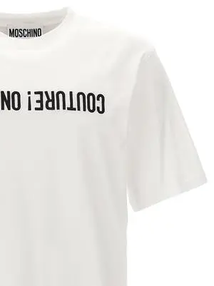 Moschino Logo Embroidery T-shirt