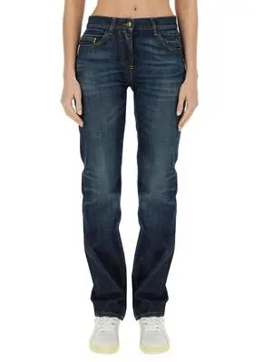 Palm Angels Frill Jeans For Women