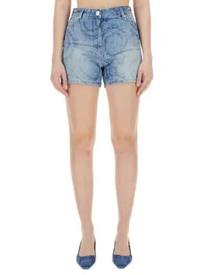 Versace Denim Shorts - Blue