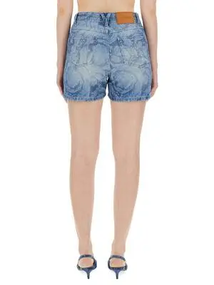 Versace Denim Shorts