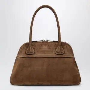 Miu Miu Medium Vivant Suede Leather Bag - Brown