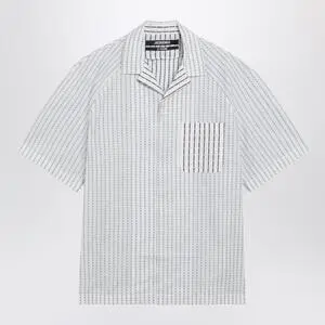 Jacquemus Romarin Short-sleeve Cotton Shirt - Blue