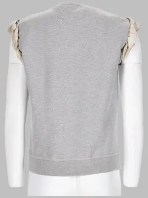 MAISON MARGIELA Short Sleeve Sweatshirt - Gray