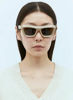 Bottega Veneta Classic Cat Eye Sunglasses - Brown