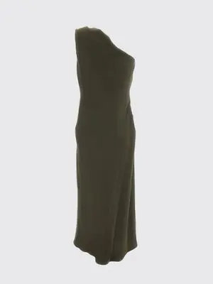 Max Mara One-shoulder Satin Dress