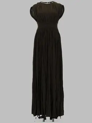 Zimmermann Luna Column Gown - Green