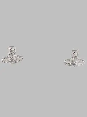 VIVIENNE WESTWOOD Orecchini Carmela Con Orb - Silver