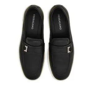 FERRAGAMO Loafers - Black