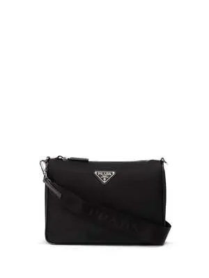 Prada Re-nylon And Saffiano Leather Shoulder Bag - Multicolor