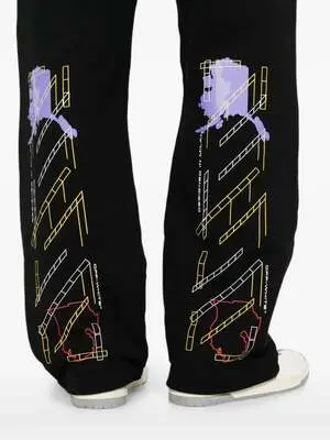 Off-White Archigeography Arrow` Pants - Multicolor