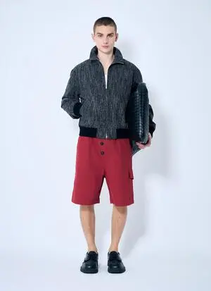 Bottega Veneta Light Cotton Twill Shorts