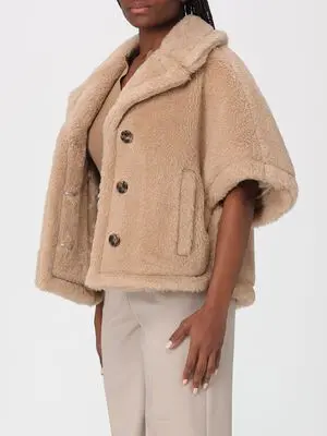 Max Mara Alpaca And Cashmere Fur Coat