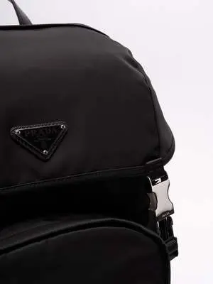 Prada Re-nylon And Saffiano Leather Backpack
