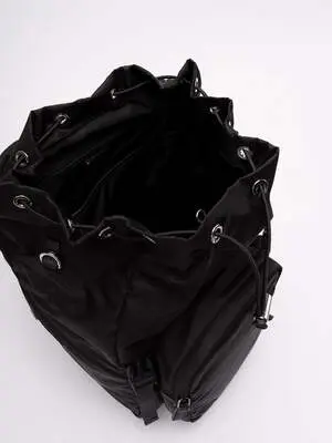 Prada Re-nylon And Saffiano Leather Backpack