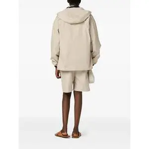 Miu Miu Neutrals Jackets Oversized Jackets