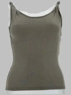 DIESEL® Tank Top Con Spalline Arrotolate - Green