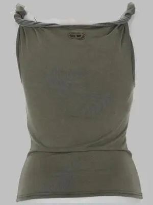 DIESEL® Rolled Strap Tank Top - Green