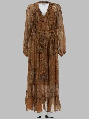 Zimmermann Carousel Batwing Dress - Cream