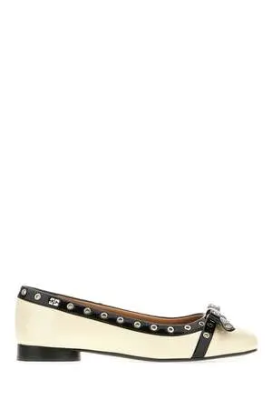 GANNI Glossed Flat Shoes - Multicolor