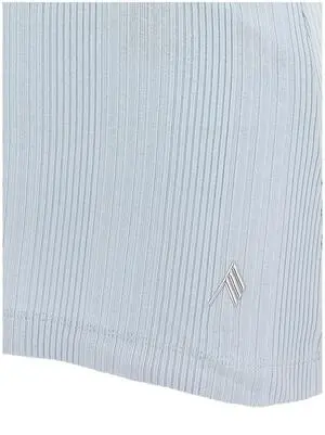 Attico Logo Ribbed Top