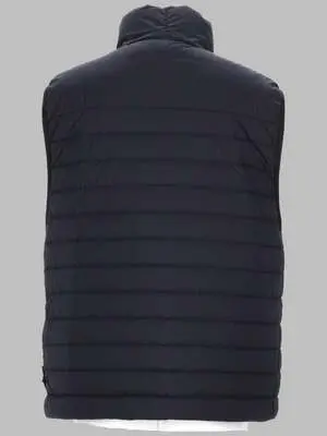 Stone Island Gilet In Piuma Seamless Tunnel In Nylon