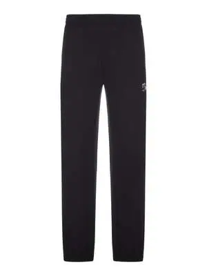 Burberry Knight Logo Cotton Jogging Pants - Black