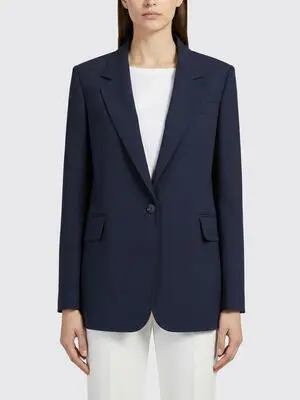 Max Mara Single-breasted Blazer - Blue