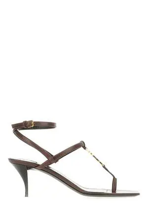 Saint Laurent Leather Mules - Multicolor