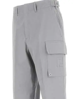 Fendi Gabardine Pants - Multicolor