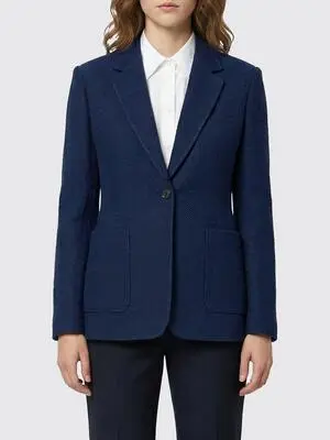 Max Mara Single-breasted Wool Blazer - Blue