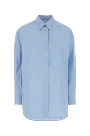 Women's Blue Oversized Shirts