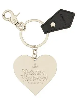 VIVIENNE WESTWOOD Mirror Heart Keychain