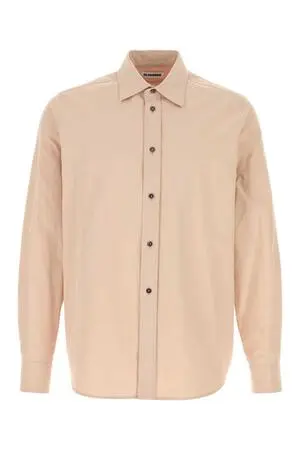 JIL SANDER Jil Sander Men Light Pink Cotton Shirt Pink