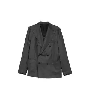 Tagliatore Grey Jackets Blazers - Gray