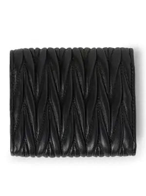 Miu Miu Small Wallet In Nappa Matelasse
