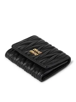 Miu Miu Small Wallet In Nappa Matelasse