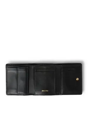 Miu Miu Small Wallet In Nappa Matelasse