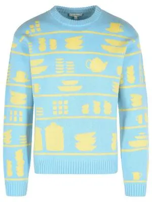 JW Anderson Light Wool Sweater - Blue