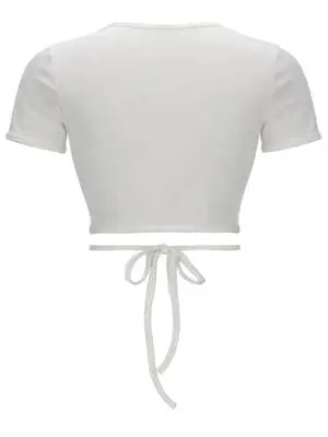 COURREGES Cotton T-shirt - White