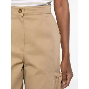 Max Mara Cropped Trousers - Cream