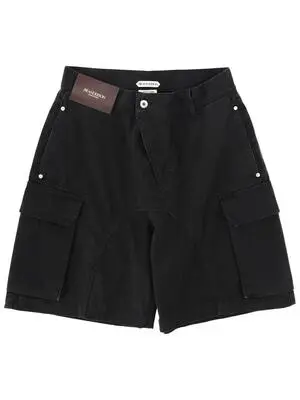 JW Anderson Logo Patch Cargo Shorts - Black