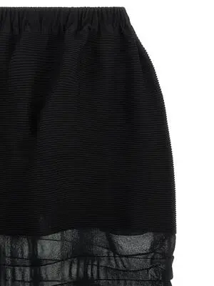 Issey Miyake Moving Knit' Skirt