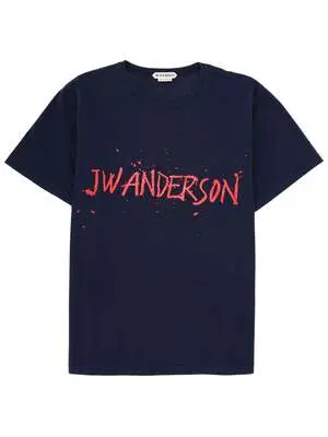 JW Anderson T-shirt With Logo - Blue