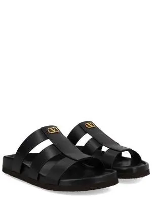 Valentino Garavani Sandalo Slide Studshield