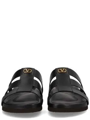 Valentino Garavani Sandalo Slide Studshield