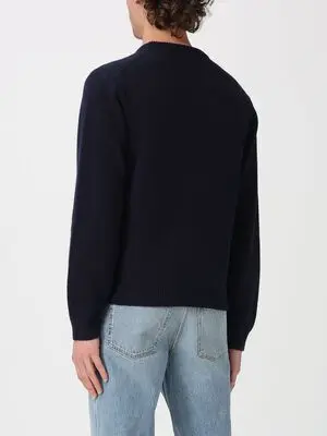 Gucci Crew Neck Wool Pullover With Logo