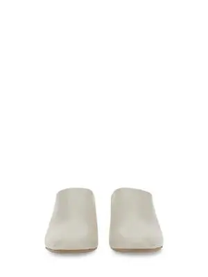 TOD'S Leather Sandal - White
