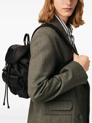 AMI Paris Marcel Small Nylon Backpack - Multicolor