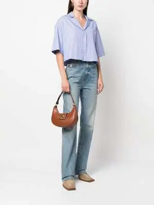 Celine Ava Medium Leather Shoulder Bag